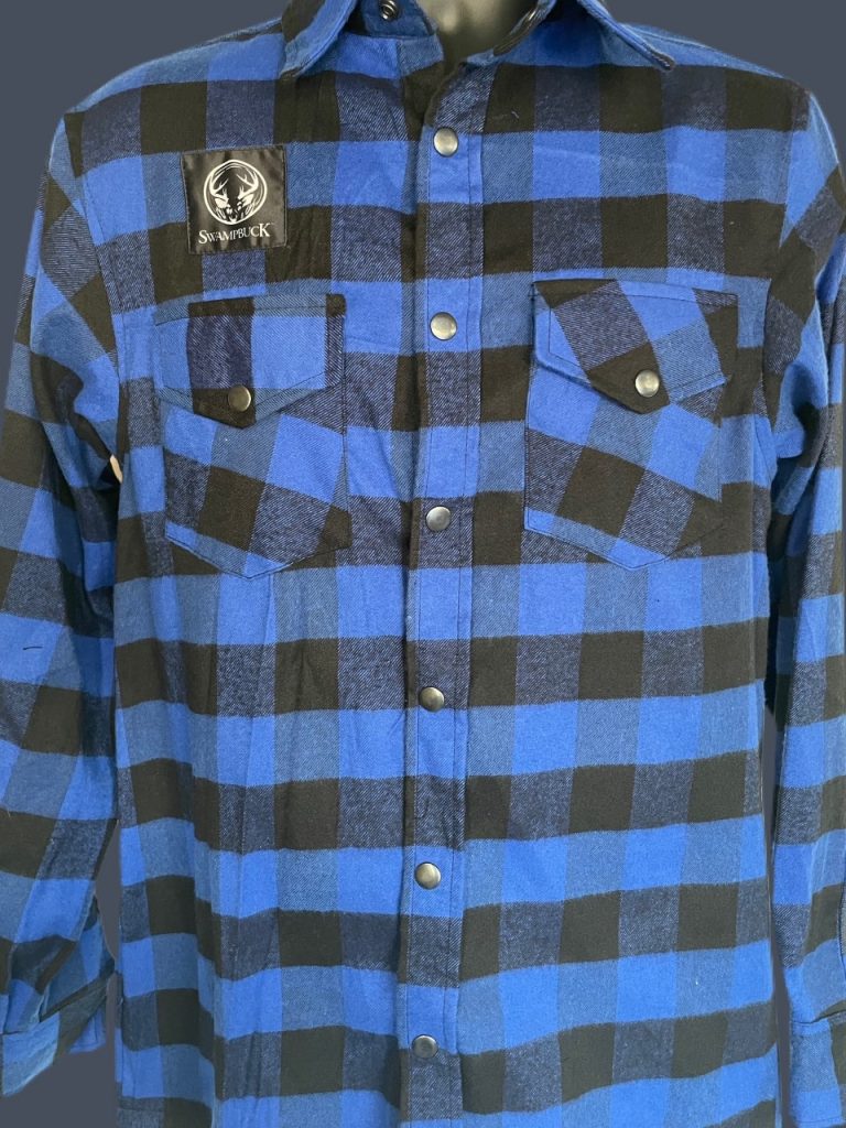 Blue Flannel shirt! – Swamp Buck Camo