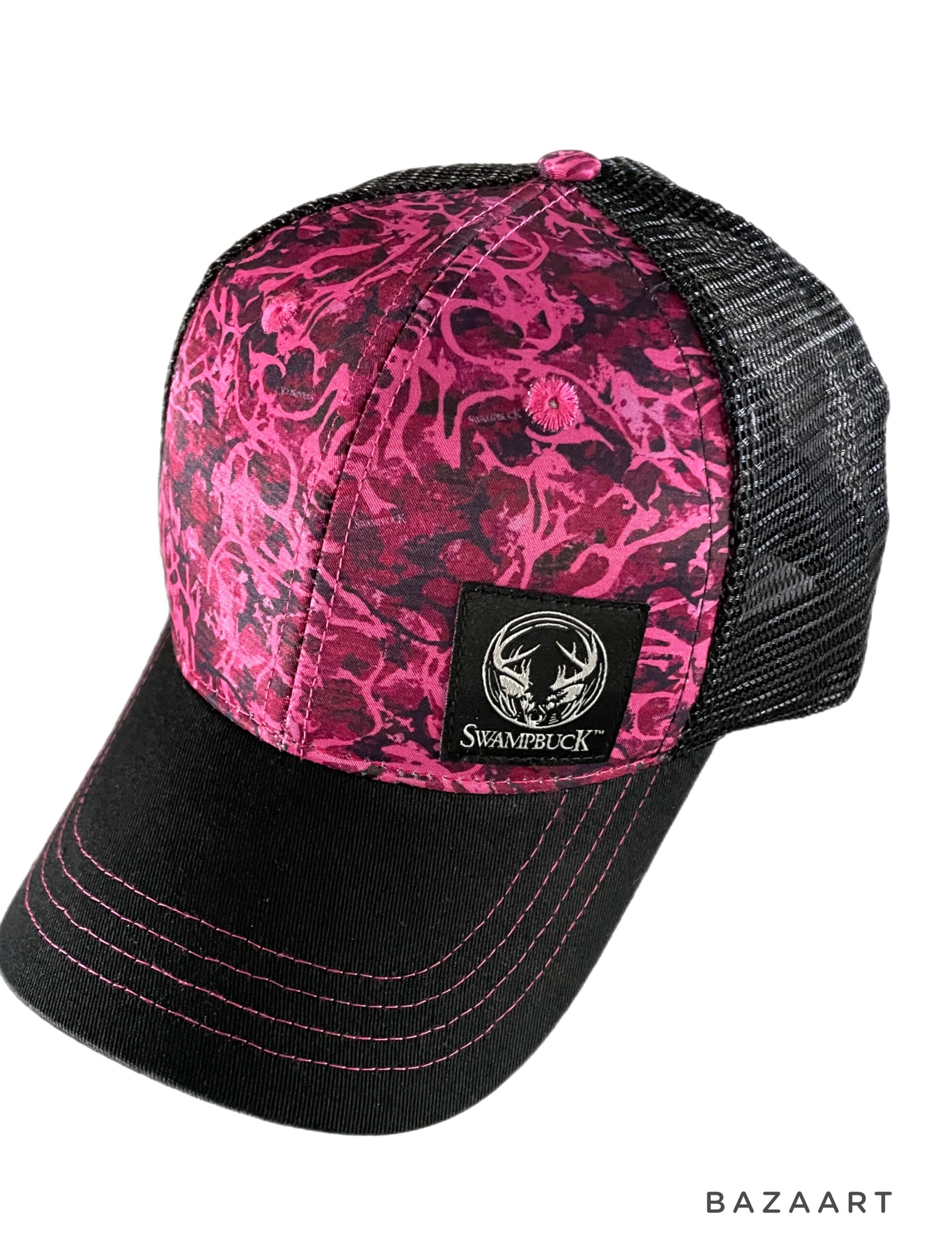 Pink Camo Trucker Hat – Swamp Buck Camo